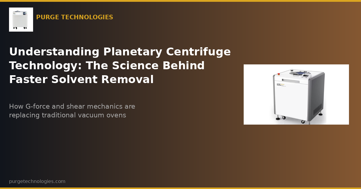 Understanding Planetary Centrifuge Technology: The Science Behind Fast ...